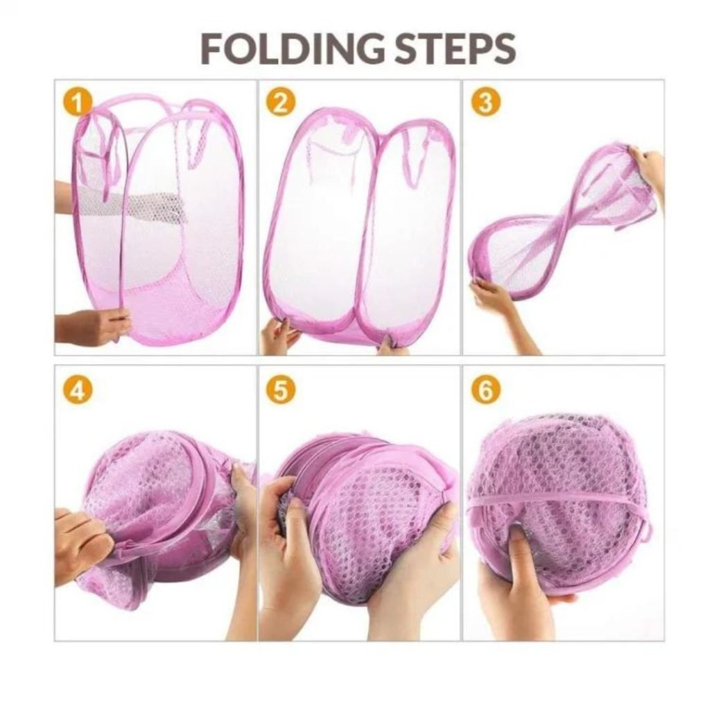 Foldable Laundry Basket – DIGI Mart BD